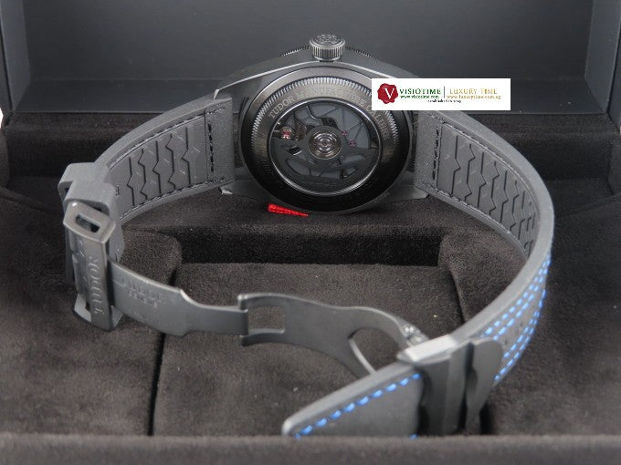 Tudor Black Bay Ceramic 41 mm Exhibition Case Back Blue Dial 79210 New ...